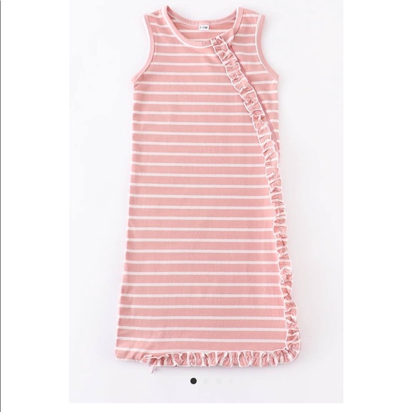Other | Pink Ruffle Baby Sleep Sack | Poshmark